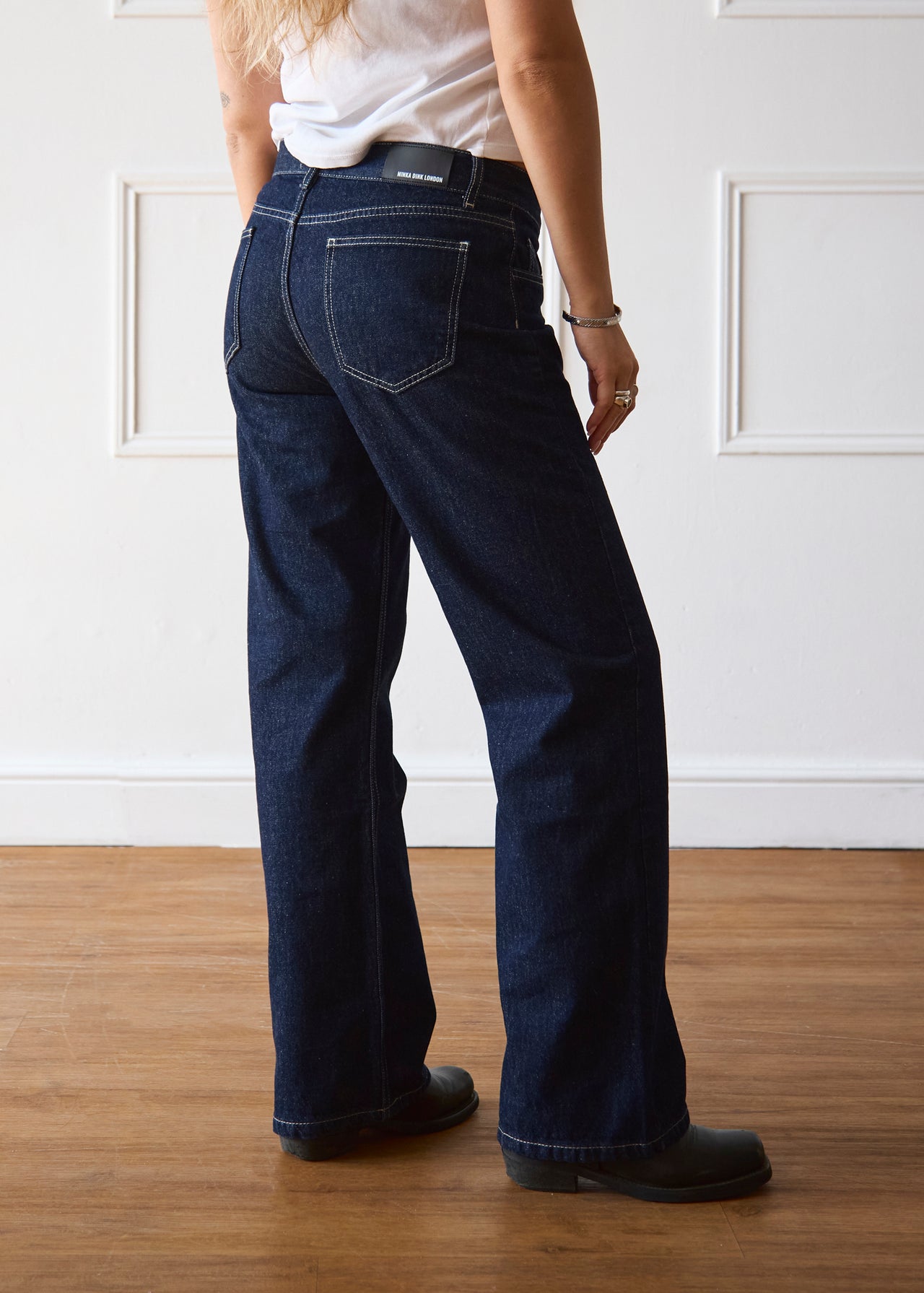The Hani Jeans - Dark Wash – Minka Dink London